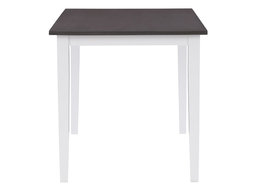 Grey and White Dining Table | Solid Wood – CorLiving Furniture